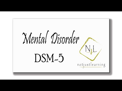 Mental Disorder | what is mental disorder, definition according to DSM-5