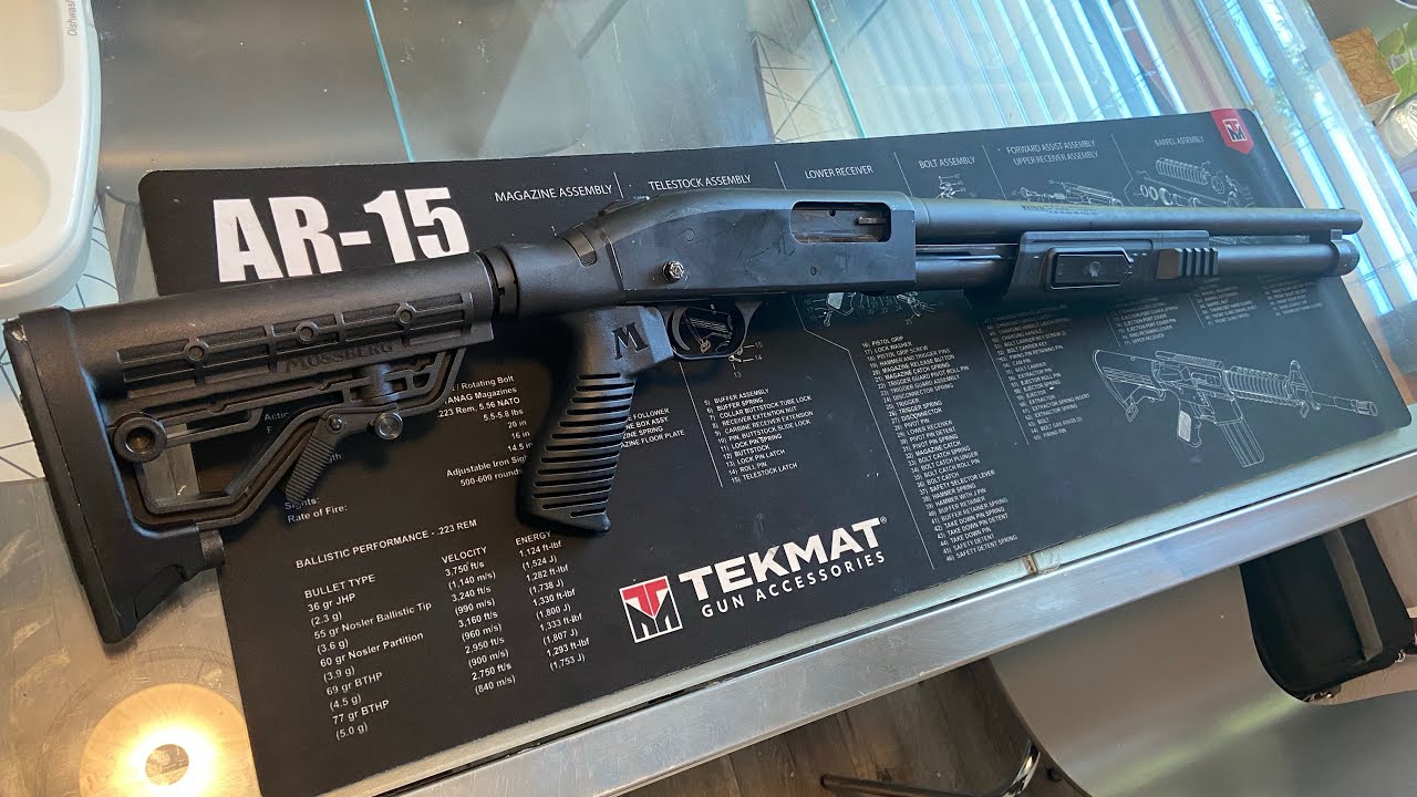 590 Flex Tactical 9-shot @MossbergCorp