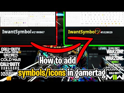 *ALL PLATFORMS* How to add symbols + smiley face your Gamertag on Call of duty (Activision Name)