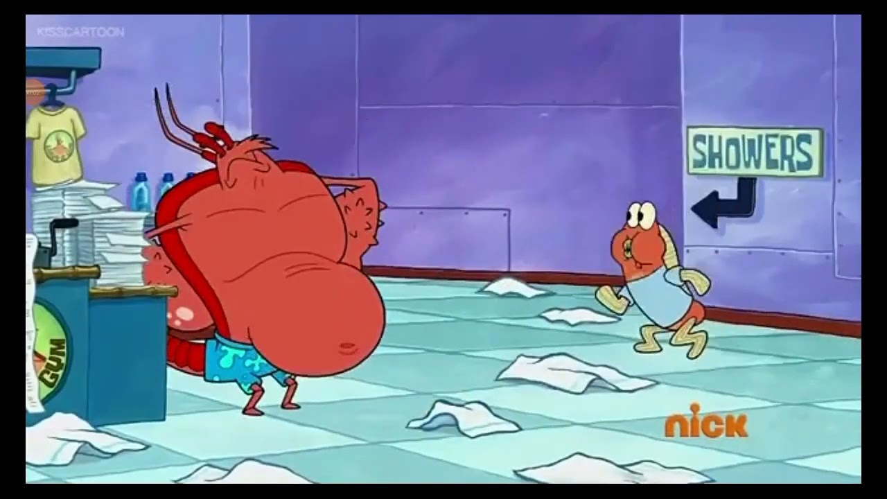 Larry gets a pot belly