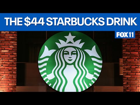 This Starbucks drink will cost you $44 | FOX 11 LA