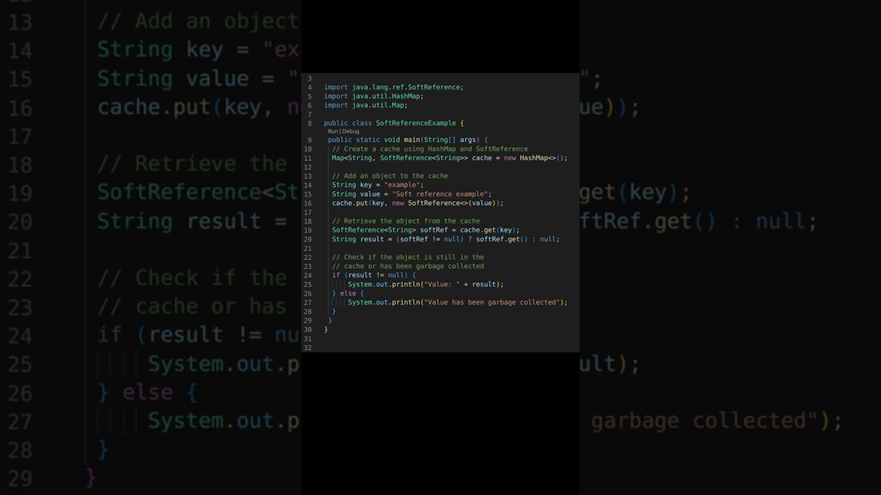 SoftReference in Java: Create Adaptive Data Structures and Caches