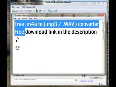 Free m4a to mp3 Converter Download link
