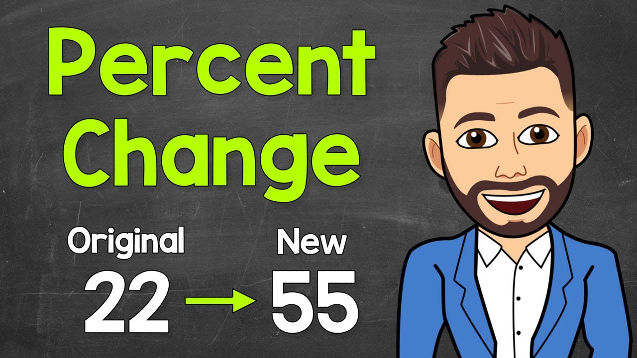 Percent Change | A Step-By-Step Guide | Math with Mr. J