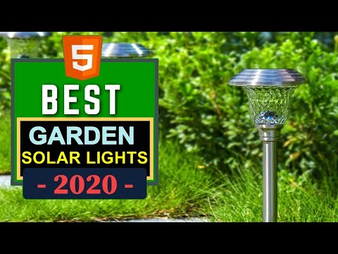Garden Solar Lights ✅ Top 5 Best Solar Lights For Garden [UPDATED]