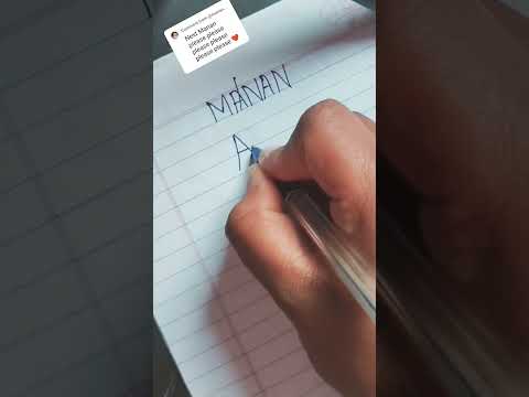 Manan name logo #namelogodesign #shortsvideo #viral