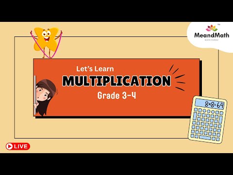 🔥 Live Math Class – Mastering Multiplication! | Grade 3-4 | Concept + Tricks + Practice 🔢