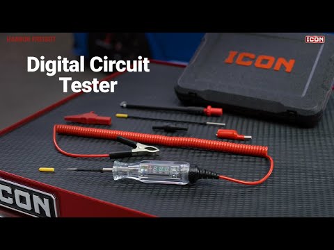 ICON Professional Digital Display Circuit Tester