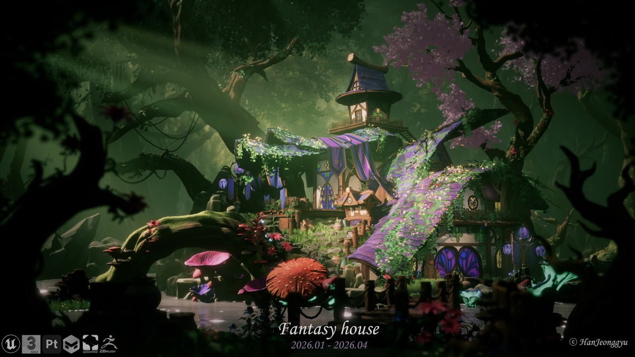 Fantasy house_portfolio_Unreal Engine 5