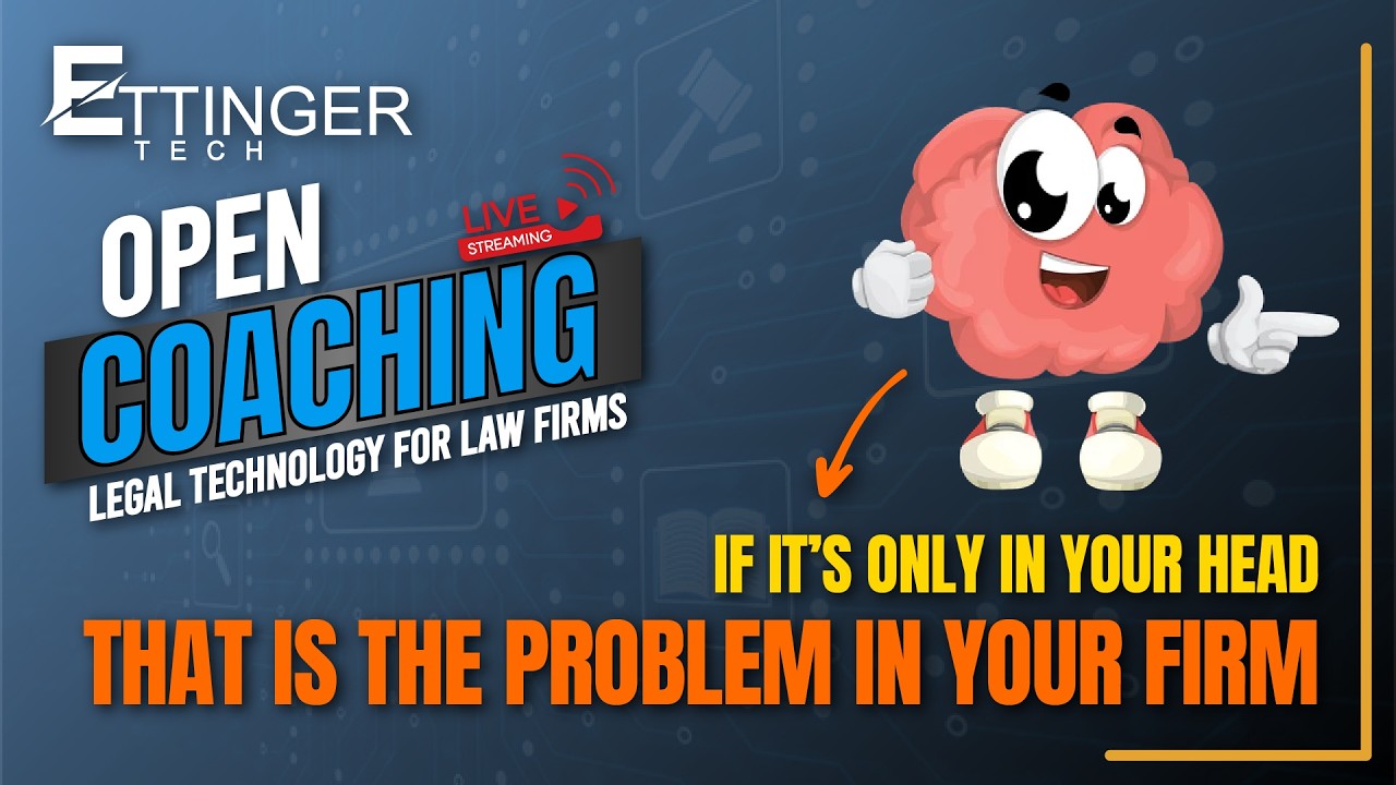 Why Your Law Firm Brain Never Shuts Off | LAWMATICS, Tribal Knowledge & 2 AM Anxiety