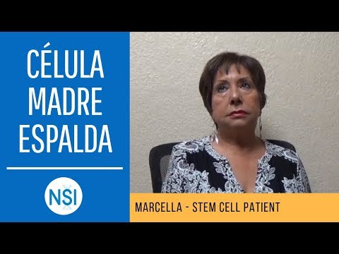 Célula Madre Espalda (Marcella) [Spanish] | NSI Stem Cell Patient