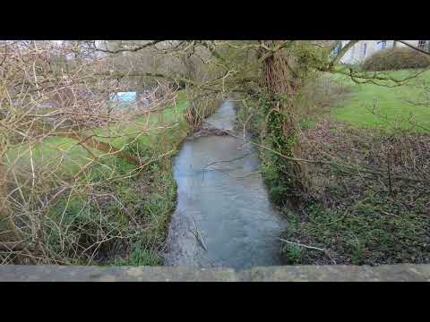 River Isbourne, Vineyard Street, Winchcombe, Gloucestershire, England Sunday, 29th December 2024