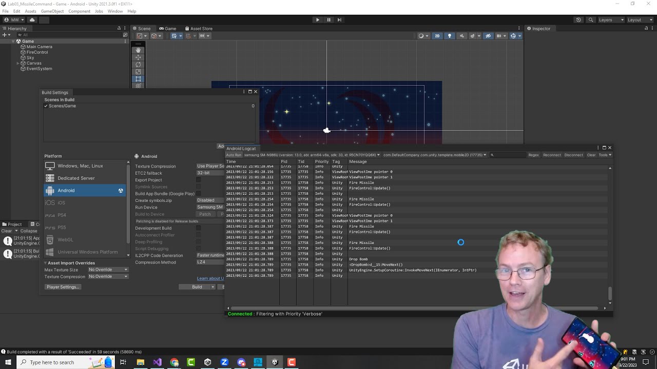 Unity Android Dev - Debug Logs & Troubleshooting