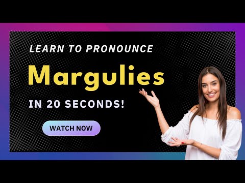 How to Pronounce Margulies (US/American Pronunciation) with Audio and Phonetic Spelling
