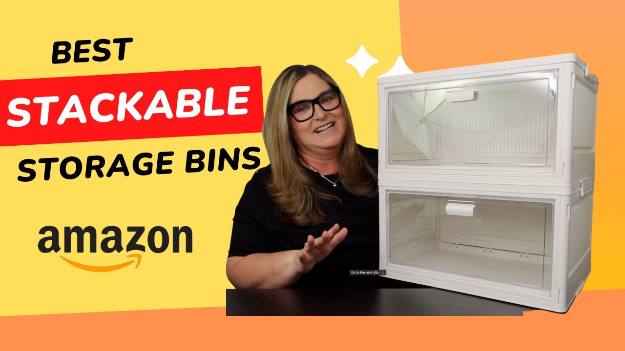 Organization and Storage Stackable Storage Bins from Amazon.com
