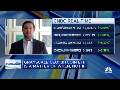 You'll see ETFs based on other digital assets, as well: Grayscale CEO