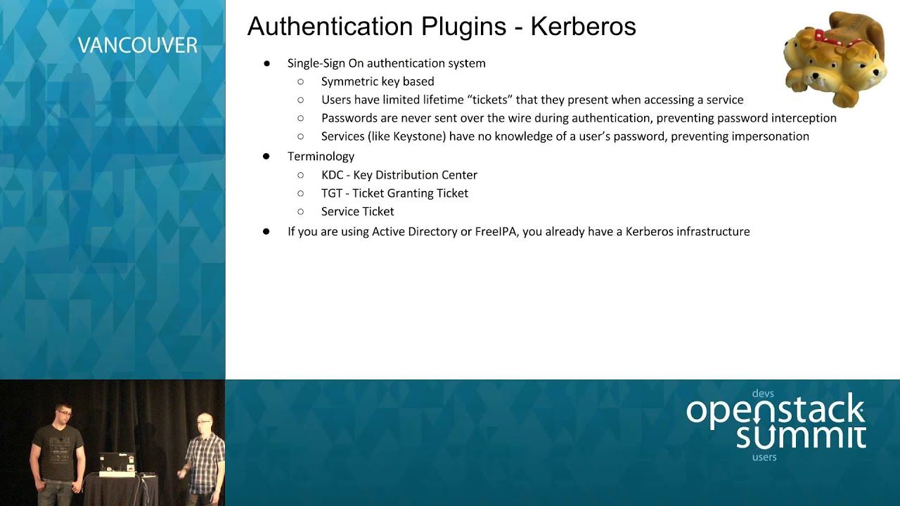Keystone advanced authentication methods