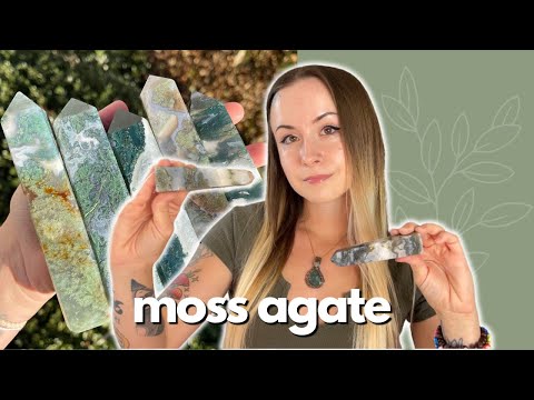 all about moss agate! | geology & metaphysical properties