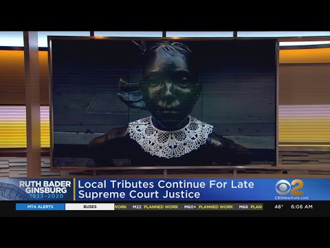 Fearless Girl Statue Honors Justice Ruth Bader Ginsburg