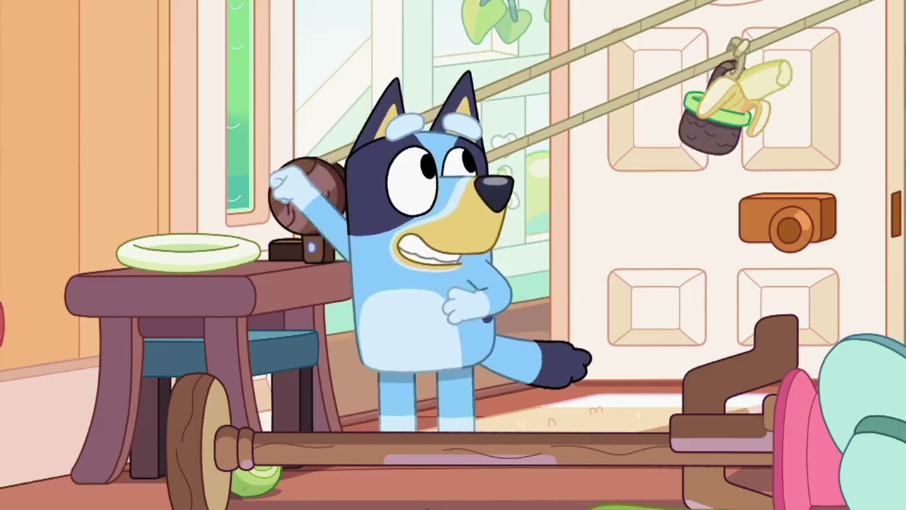 Bluey – Clip | Sticky Gecko  | Disney Jr