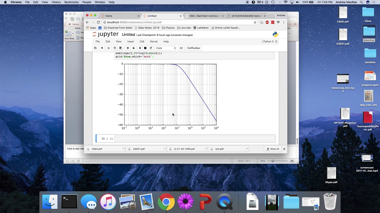 Making Bode Plots With Python (Phys 229)