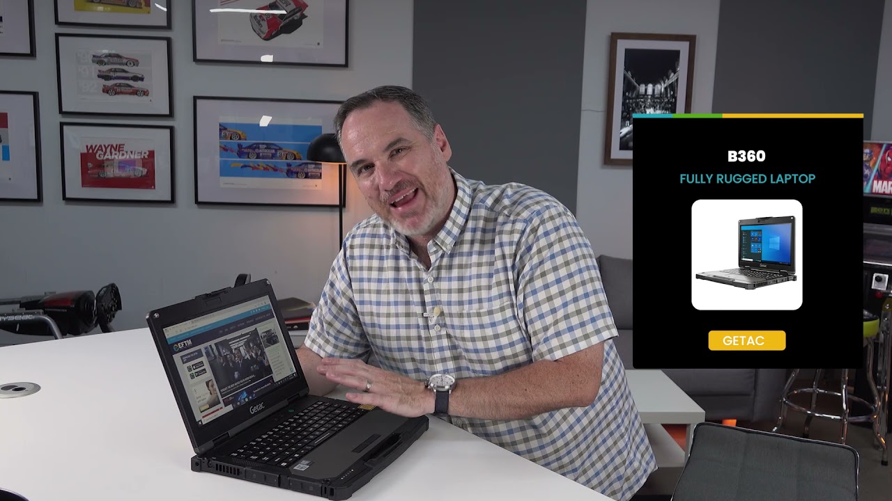 Getac B360 fully rugged laptop - The most rugged device I've seen