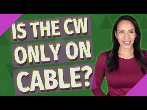 Is the CW only on cable?