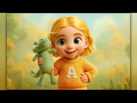 Letter A Song for Kids 🍎✈️🐜 | Learn A Words with Fun