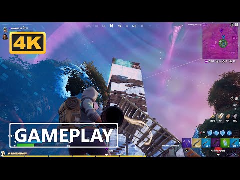 Fortnite 4K 60FPS No Commentary Xbox Series X Gameplay