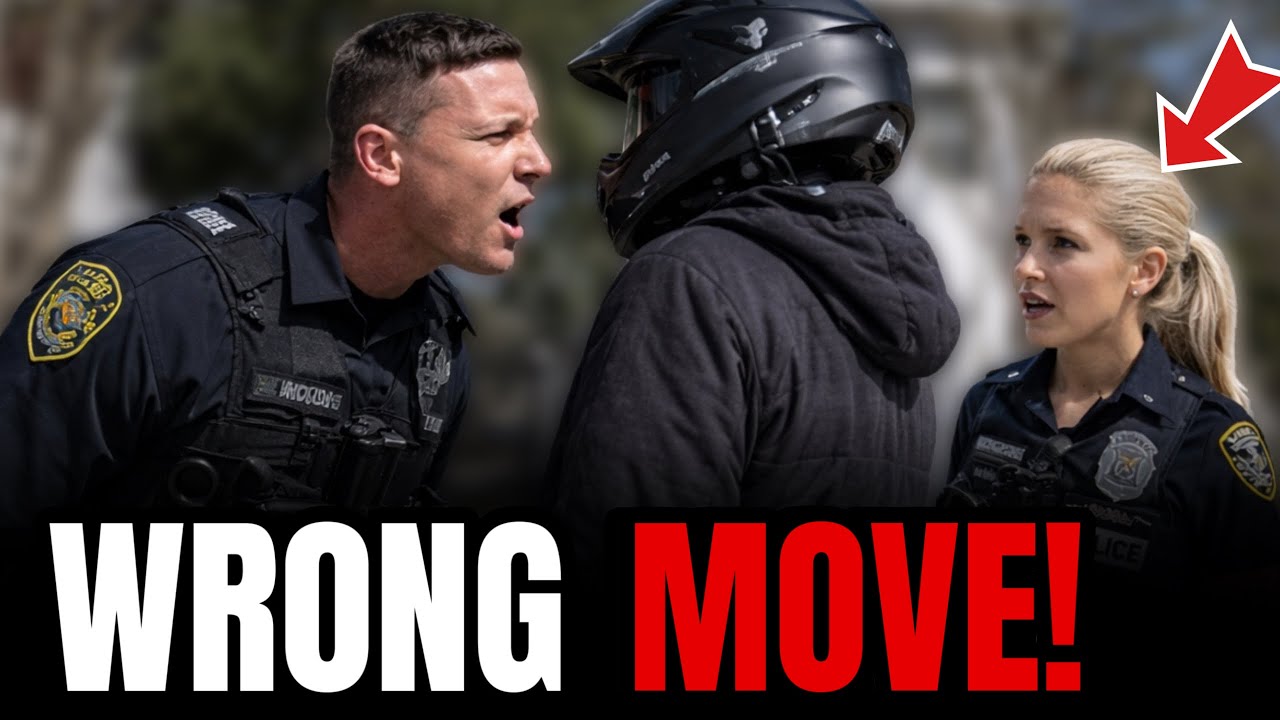 Cop Shows Off in Front of Female Officer… Huge Mistake