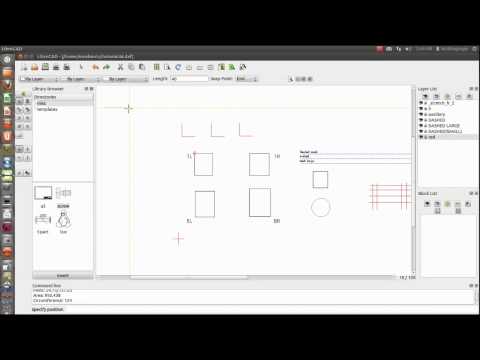 LibreCAD tutorial 11 -- The toolbars and the divide function. Video Lecture - LibreCAD: Become ...