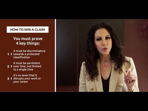 4 Things You Must Prove To Win a Hostile Work Environment Case