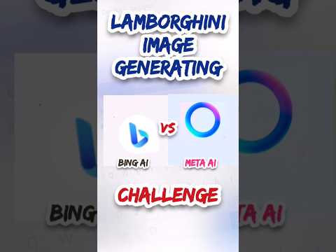 Ai battle🌀 Bing AI vs Meta AI. image creating challenge. #bing #meta #ai