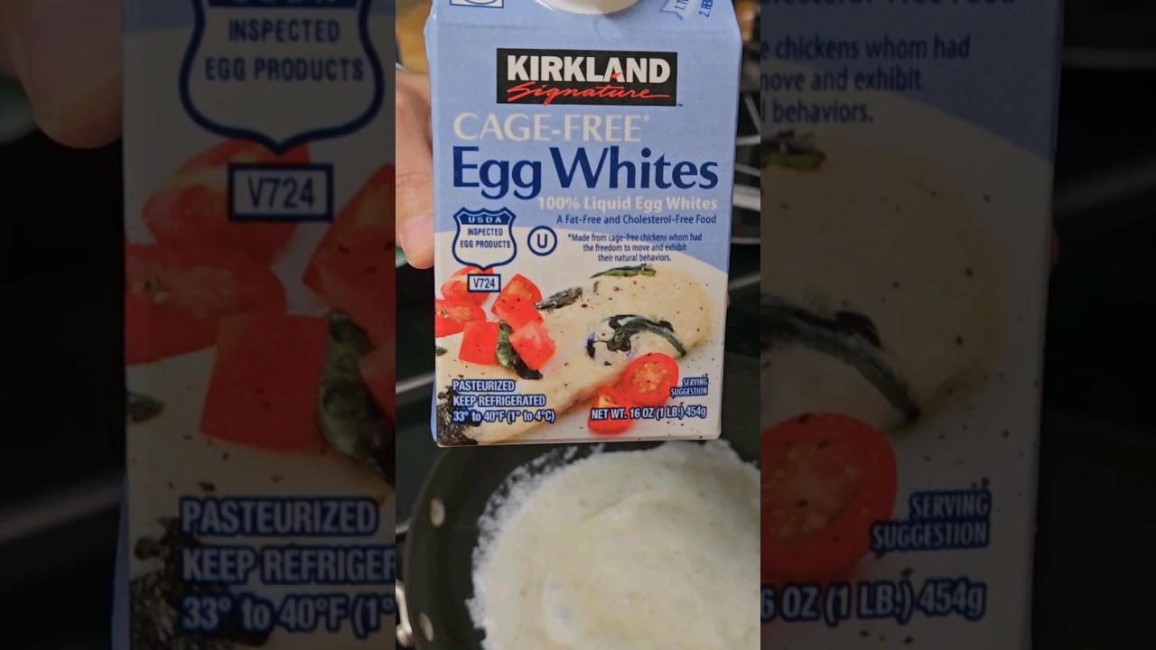 Costco Egg White Omelet High Protein & Low Carb 계란흰자 오믈렛 #eggwhite #Omelette #쿡비