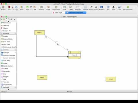 Tutorial: INFOST 340 Create Context Diagram With Visual Paradigm