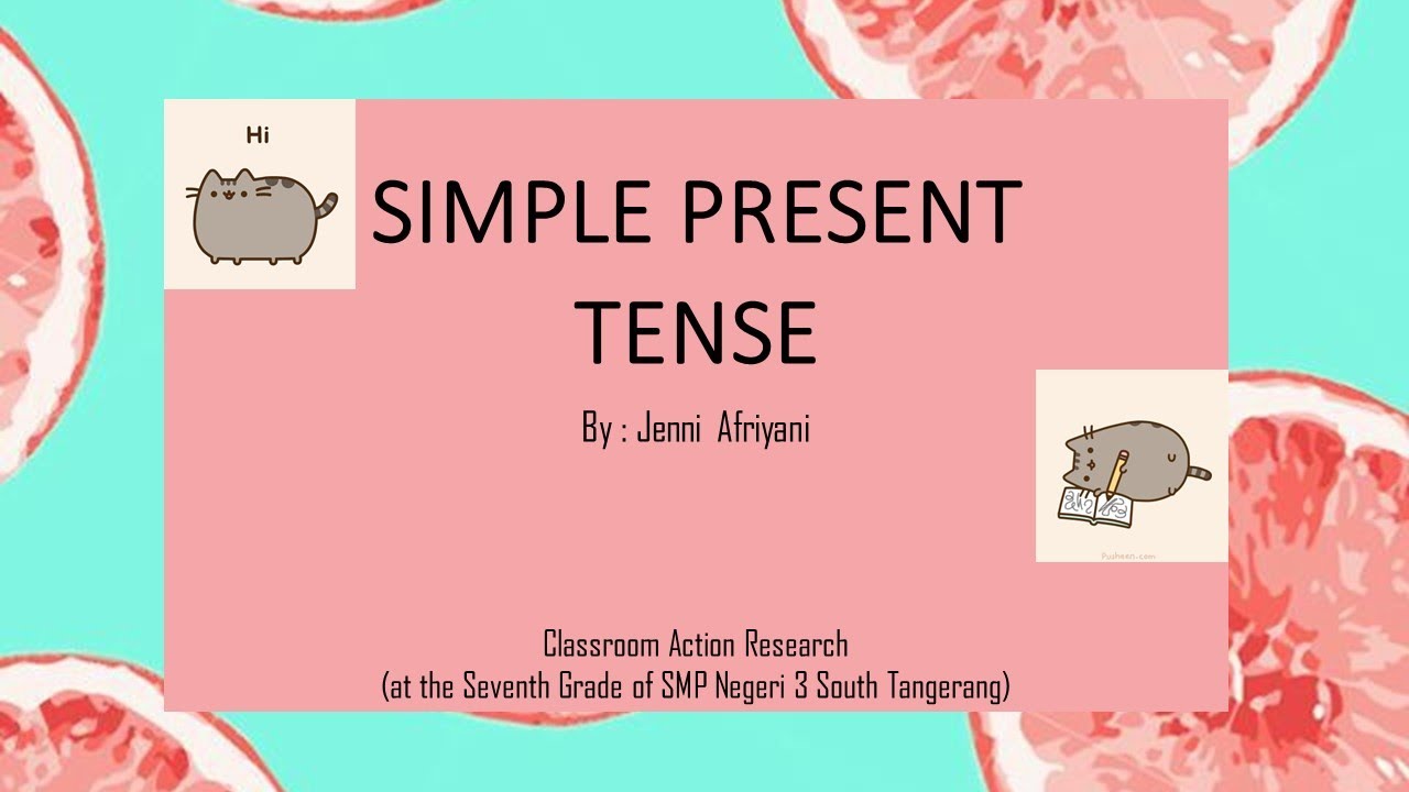 SIMPLE PRESENT TENSE PowerPoint