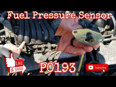 P0193 (fuel rail pressure sensor) Replace/ 2000-07 Ford Taurus 3.0L V6