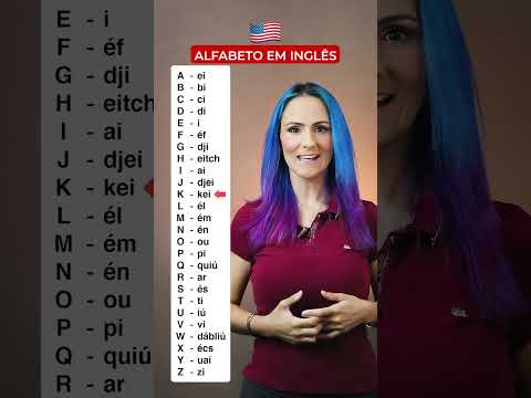 ALFABETO em INGLÊS │ ABC... Estude comigo!