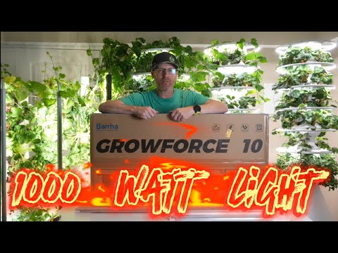 1000 Watt Barrina GrowForce BG10 LED Grow Light | Boost Your Indoor Garden