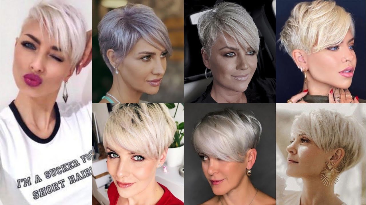 40+ Prettiest Platinum Pixie Cut to Cooler Blonde Crop #shorthaircut #trendingvideo #wednesdayaddams