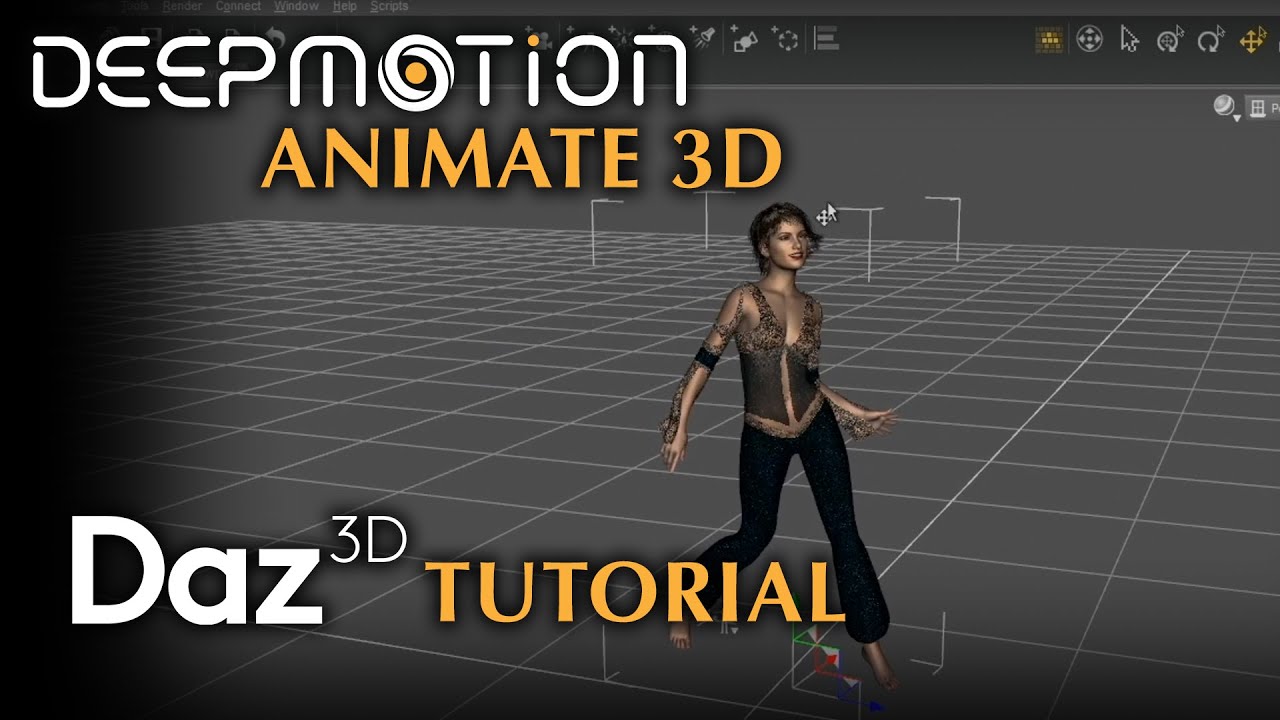 DeepMotion: Daz 3D AI Motion Capture | Tutorial