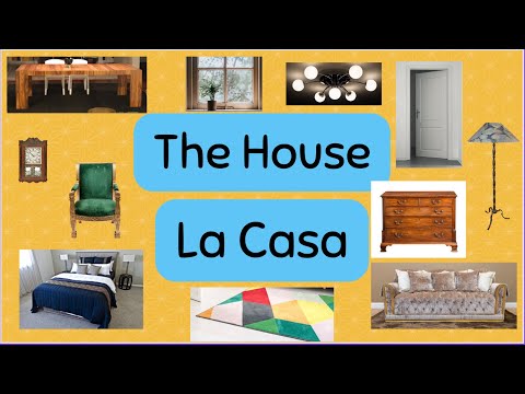 The House: Italian and English | La Casa in Italiano | Learn English | Learn Italian
