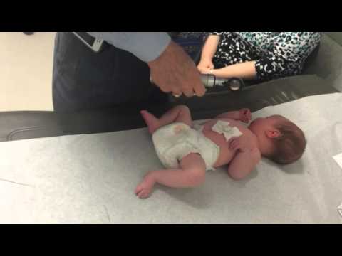3.23.15 SK at mount olive Peds first check up after coming home 3of5 (she was so active for the fir