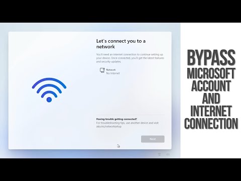 Install Windows 11 without Internet or Microsoft Account