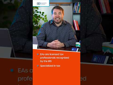 CPA vs EA: What's the Difference? #shorts