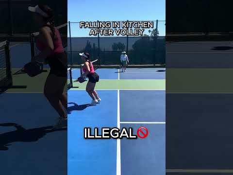 PICKLEBALL RULES: THE KITCHEN! #pickleball #pickleballtips #enhancepickleball