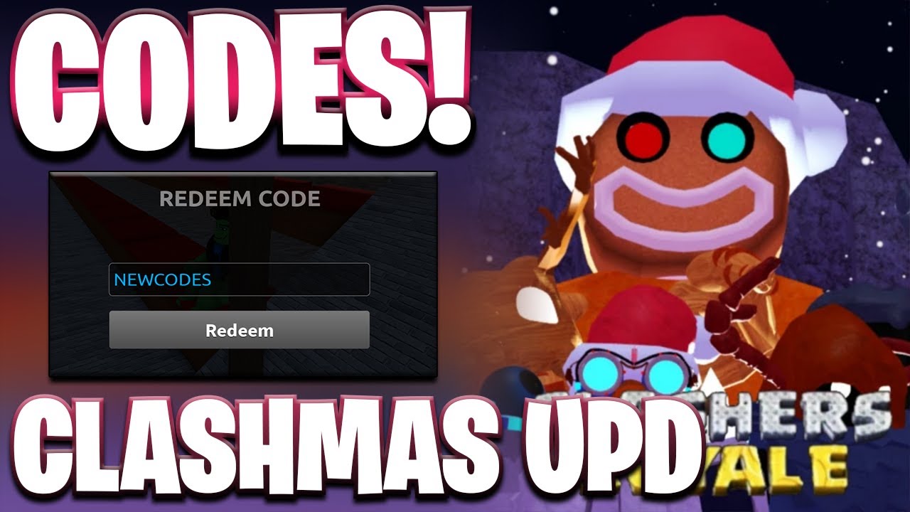NEW! ALL WORKING CLASHMAS UPDATE CODES FOR CLASHERS ROYALE! ROBLOX  CLASHERS ROYALE CODES