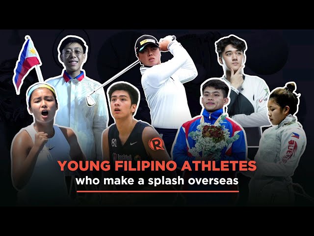 WATCH: Young Filipino athletes who make a splash overseas
