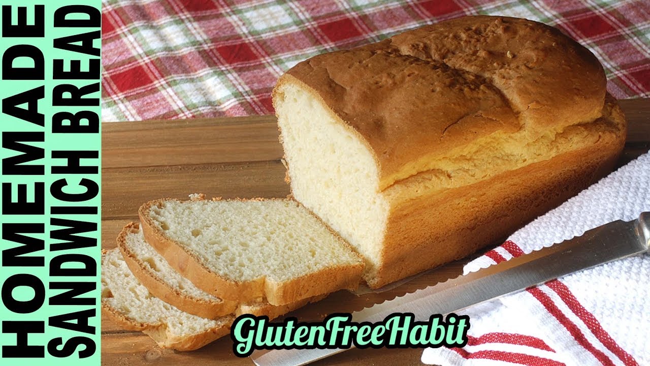 GLUTEN FREE BREAD RECIPE How To Make Soft Gluten-Free Bread without a bread machine
