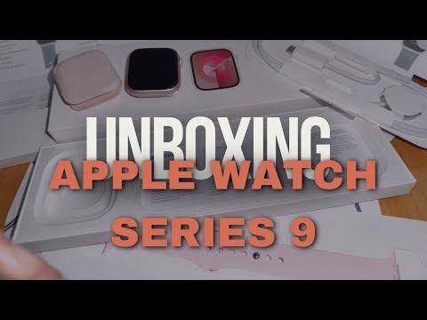 APPLE WATCH SERIES 9 UNBOXING